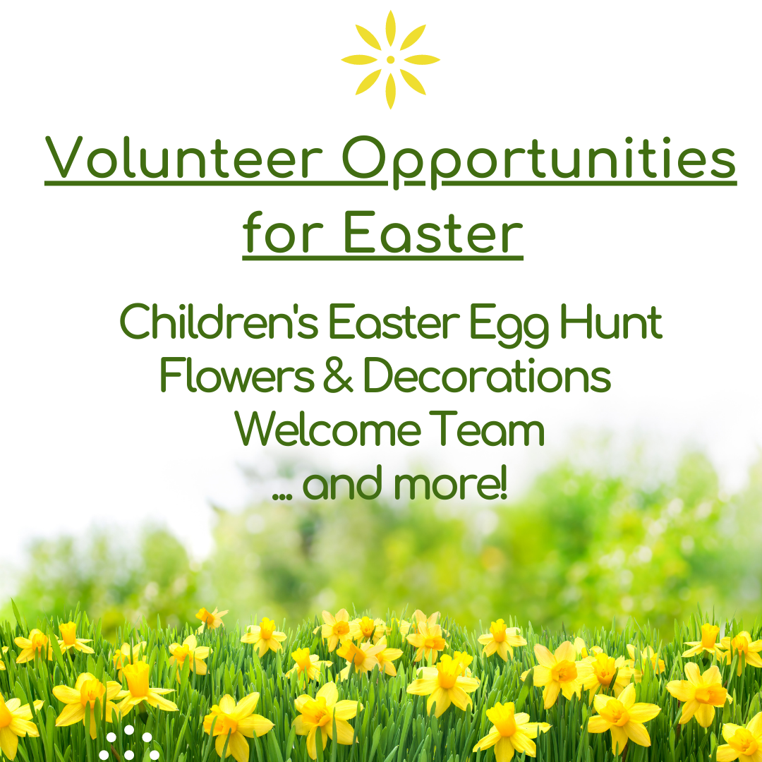 Easter Volunteer Opportunities | Unity San Francisco